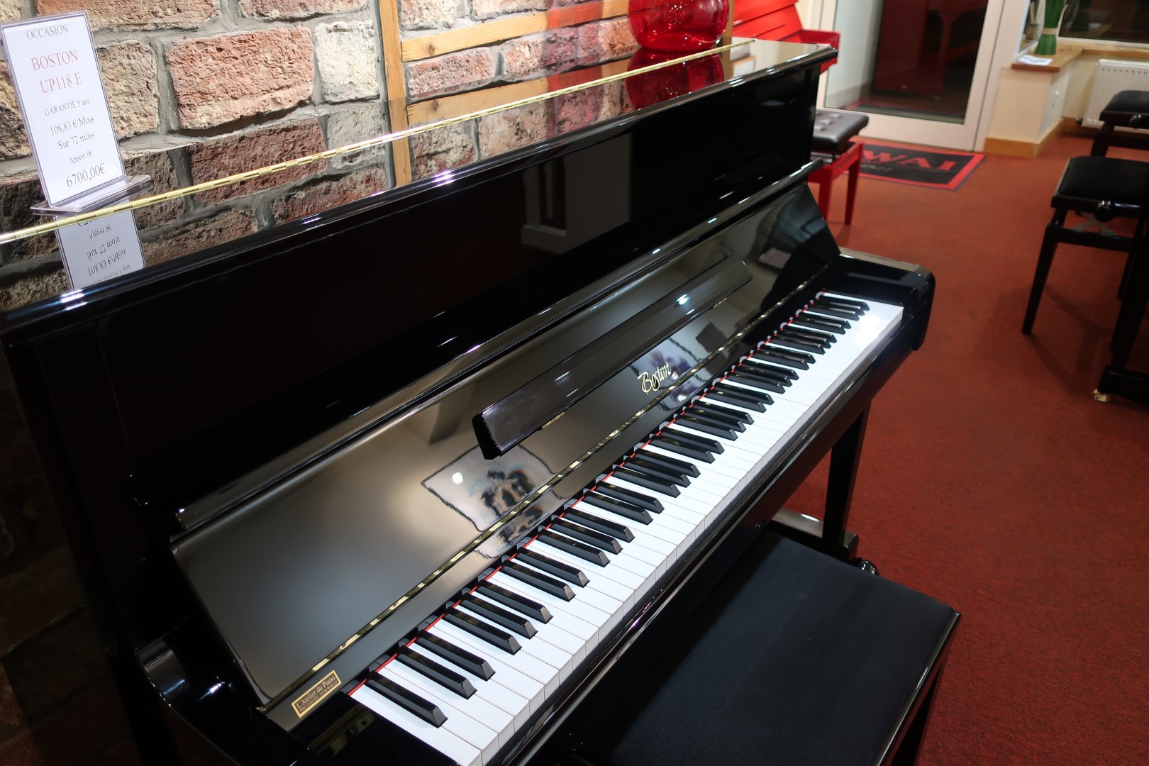 Boston Up 118-E - L'Atelier du Piano